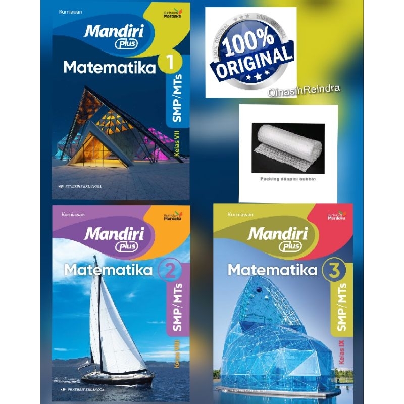 Jual MANDIRI PLUS MATEMATIKA SMP/MTS Kls 7,8,9 KM Erlangga | Shopee Indonesia