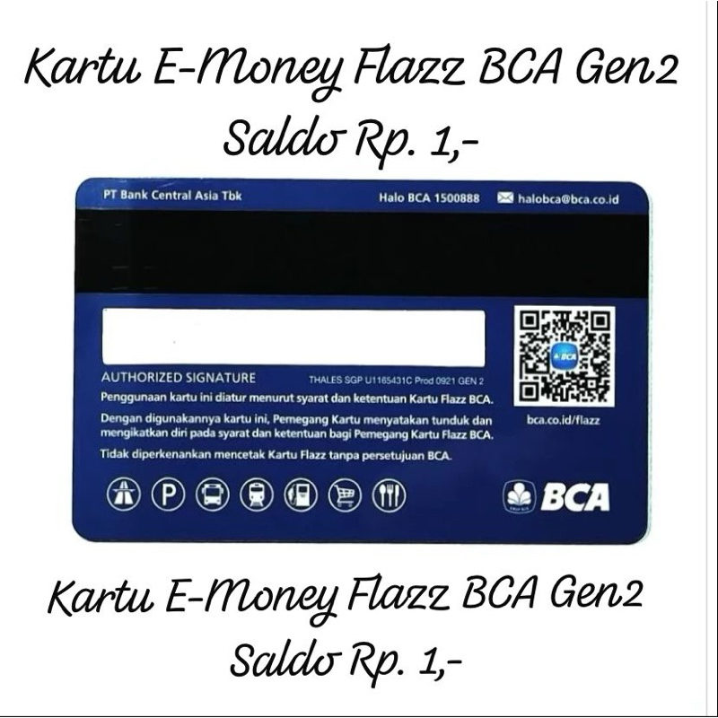 Jual Kartu E-Money Flazz BCA Gen2 | Shopee Indonesia