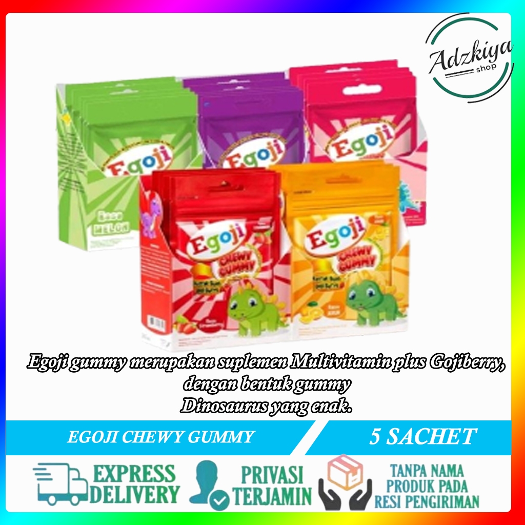 Jual Egoji chewy gummy strawbery multivitamin anak | Shopee Indonesia
