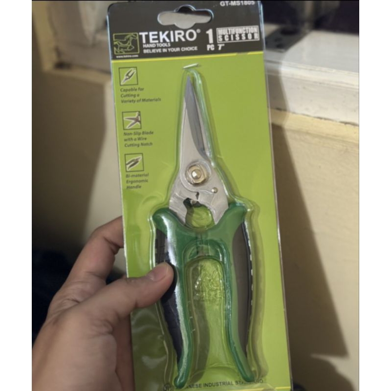 Jual Tekiro Gunting Multifungsi 7" / Multifunction Scissor 7 Inch ...