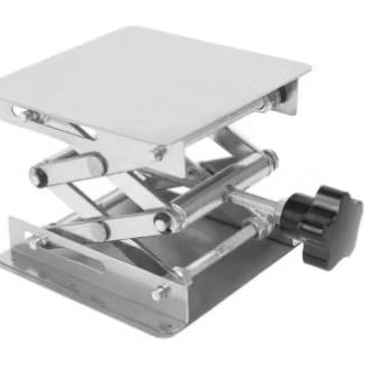 Jual Stainles steel labjack lab jack lift platform stand rack 20 cm x 20 cm | Shopee Indonesia