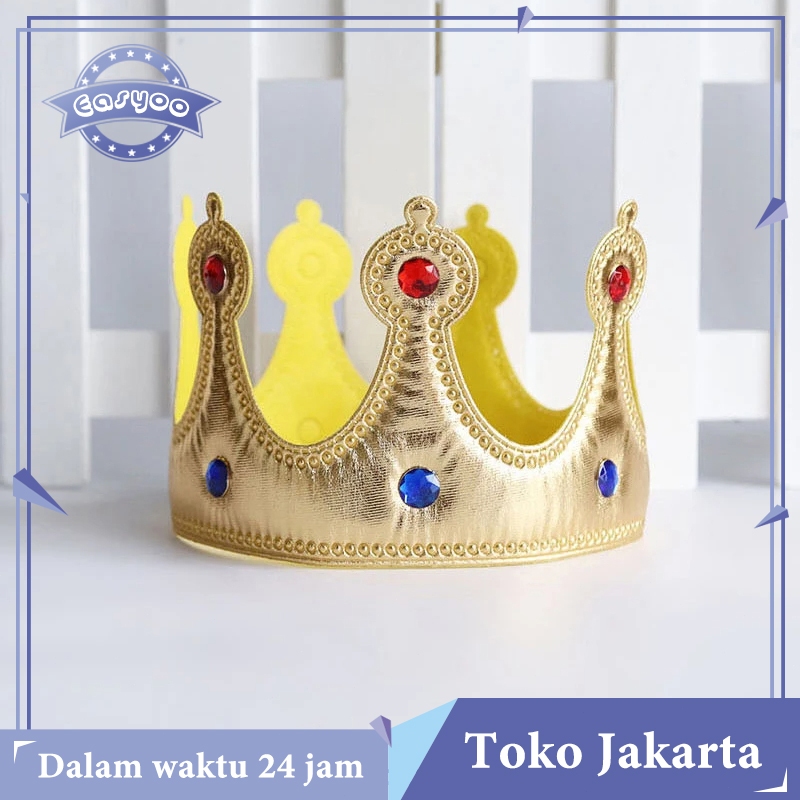 Jual Mahkota Crown Gold Party Mahkota King Queen Pesta | Shopee Indonesia