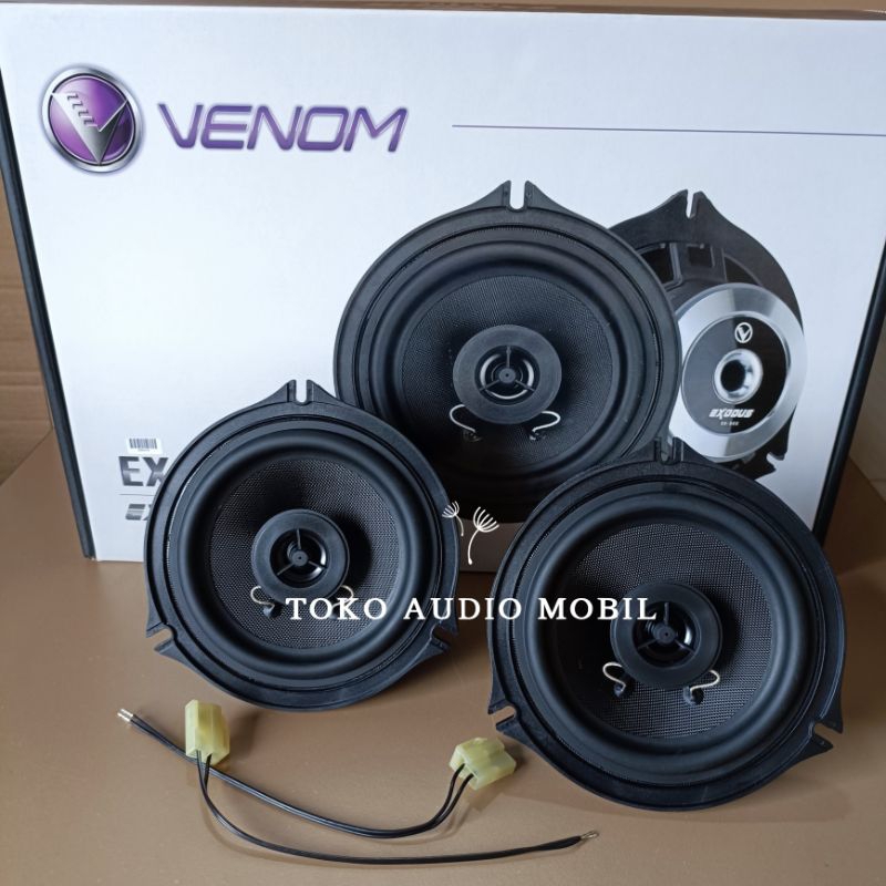 Jual Speaker Coaxial Venom Exodus EX SCC Agya Calya Avanza Rush Terios ...