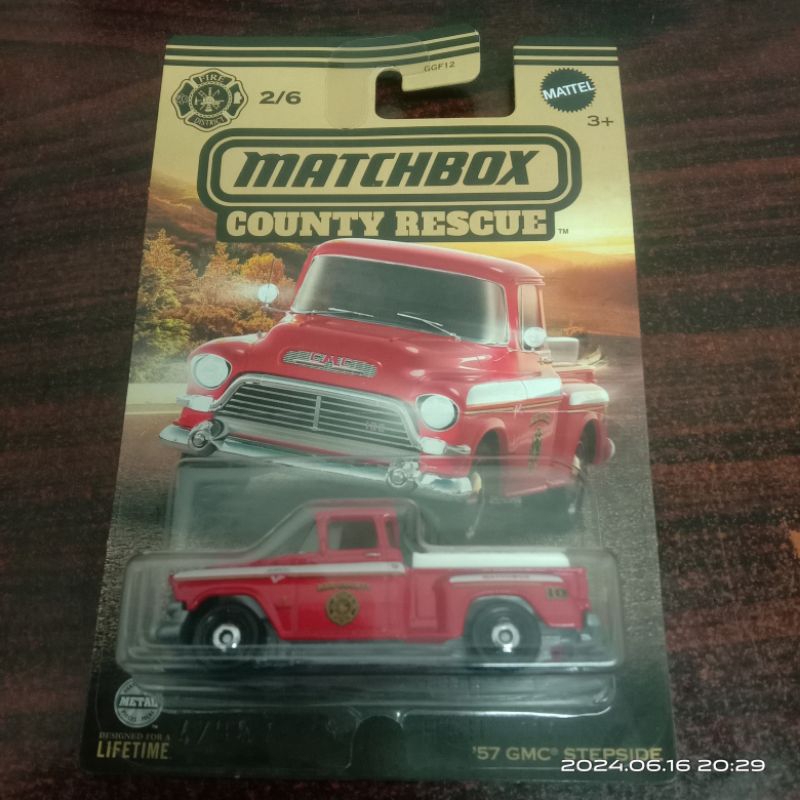Jual Matchbox county rescue 57 gmc stepside | Shopee Indonesia