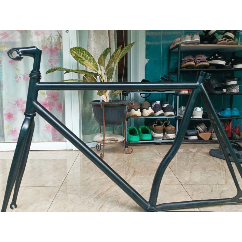 Jual FRAMESET FIXIE LOKAL S UnBrand SIZE 49/50 , INC HS STEM DB ...