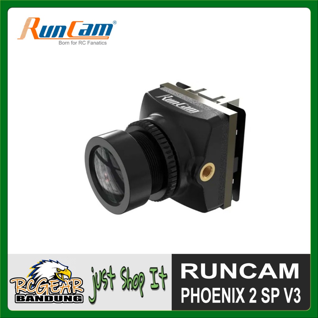 Jual RunCam Phoenix 2 SP V3 1500TVL Starlight Day and Night Analog FPV ...