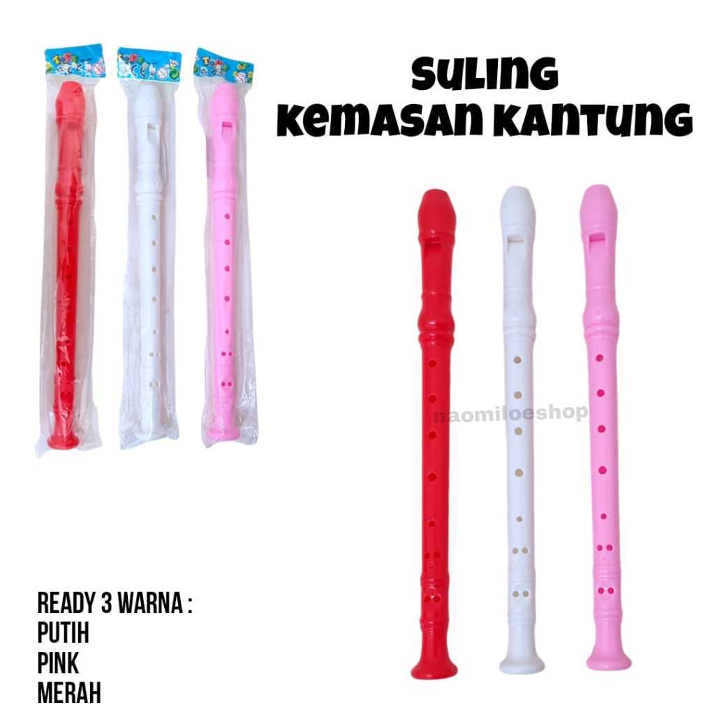 Jual Suling anak Mainan Alat musik tiup seruling suling murah | Shopee ...