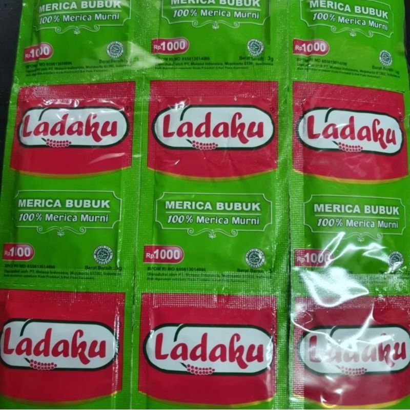 Jual Ladaku 1 renceng isi 12 sachet | Shopee Indonesia
