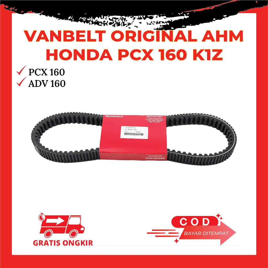 Jual Vanbelt Vbelt Original AHM Honda PCX 160 ADV 160 - V-Belt ORI AHM Motor PCX 160 Kode K1Z ...