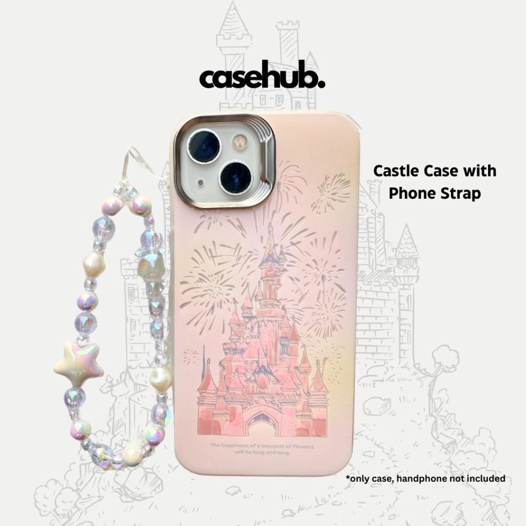 Jual case handphone casing hp iphone castle 12 13 14 15 plus pro max ...