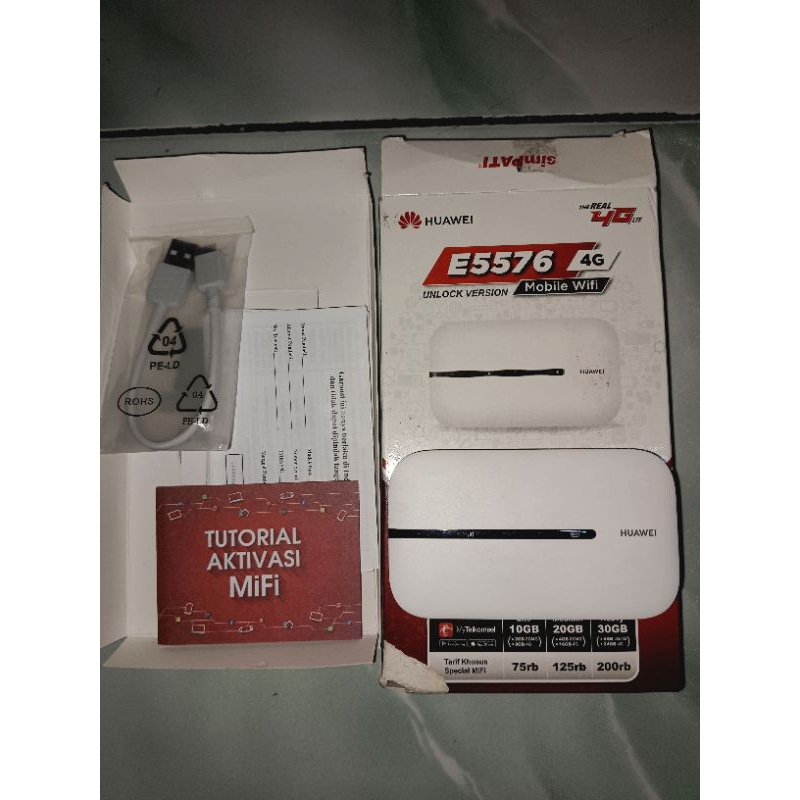 Jual Modem Huawei E5576 Modem MIFI Router 4G LTE Unlock All Operator ...