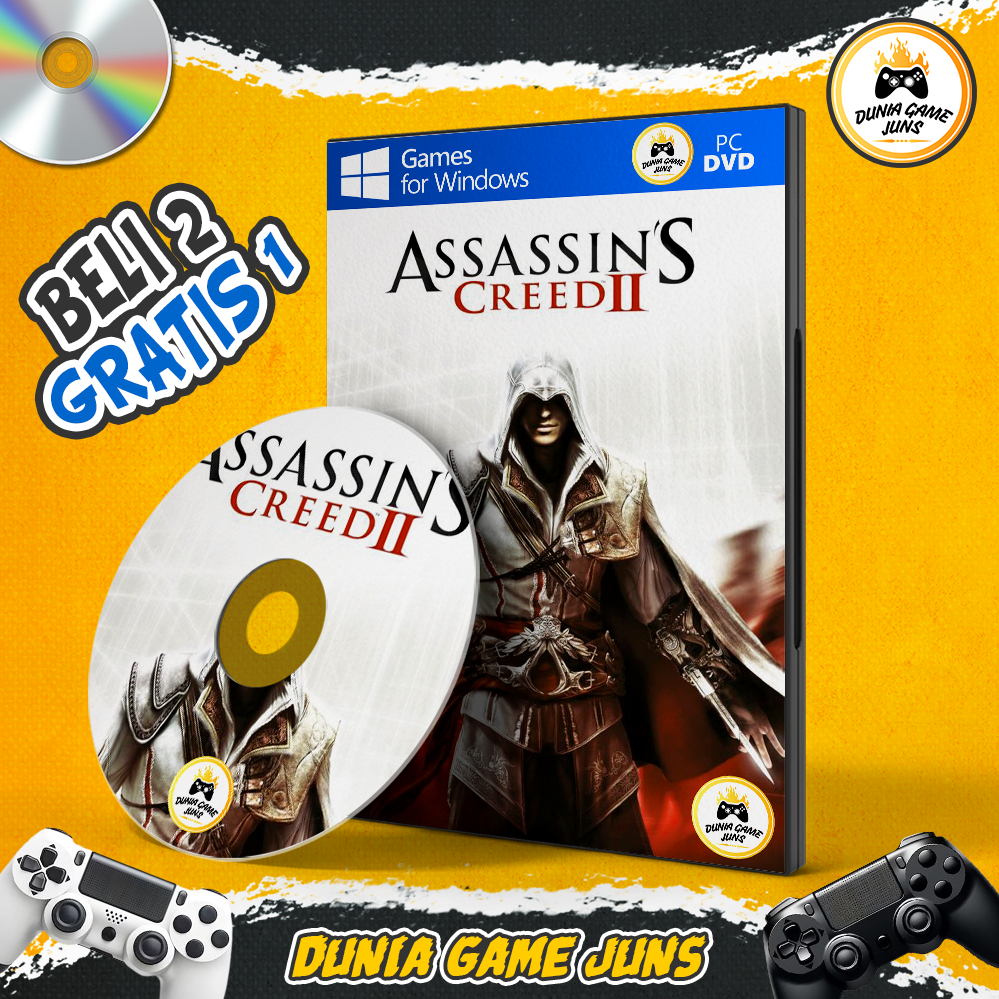 Jual Assassins Creed 2 | AC2 | CD/DVD | Game PC | Komputer & Laptop ...