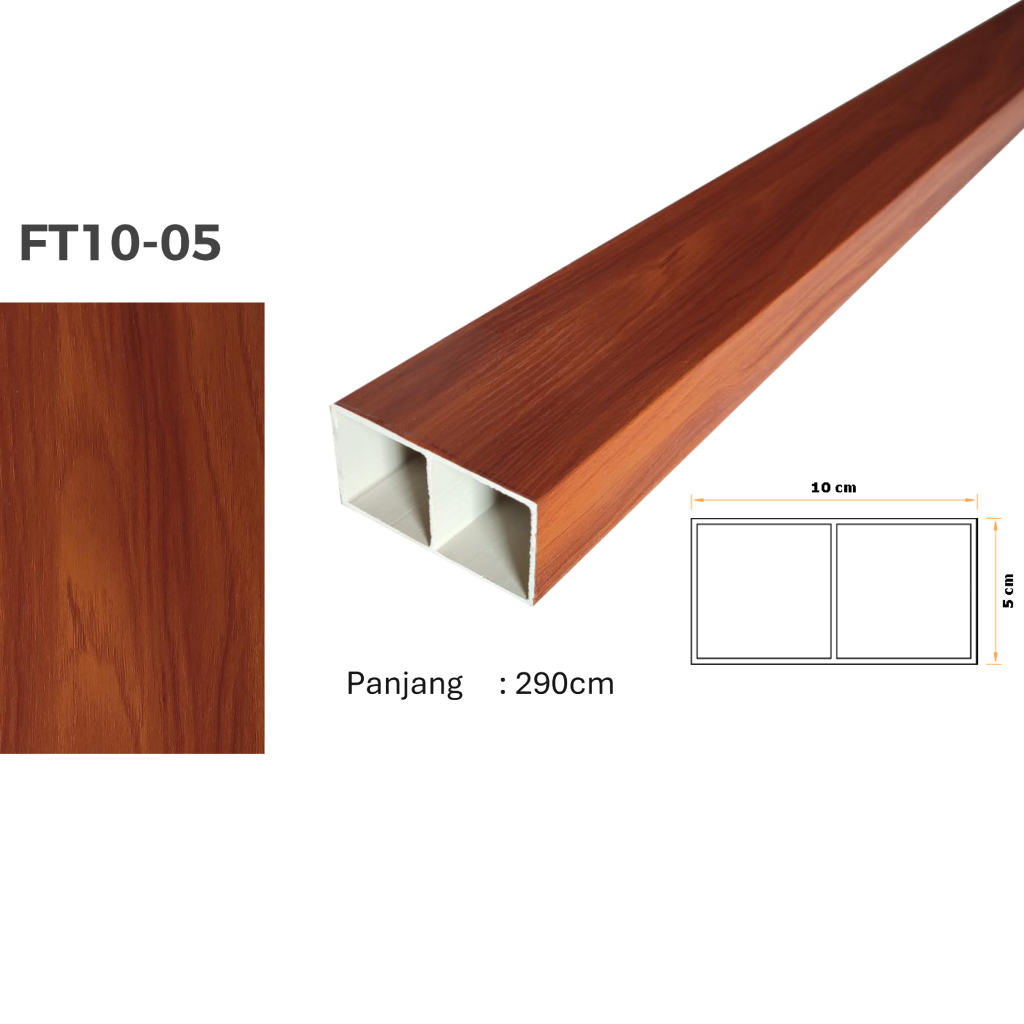 Jual Wood Panel WPC / Kisi Kisi Kayu / Dinding Motif Kayu 3D WALLPANEL ...