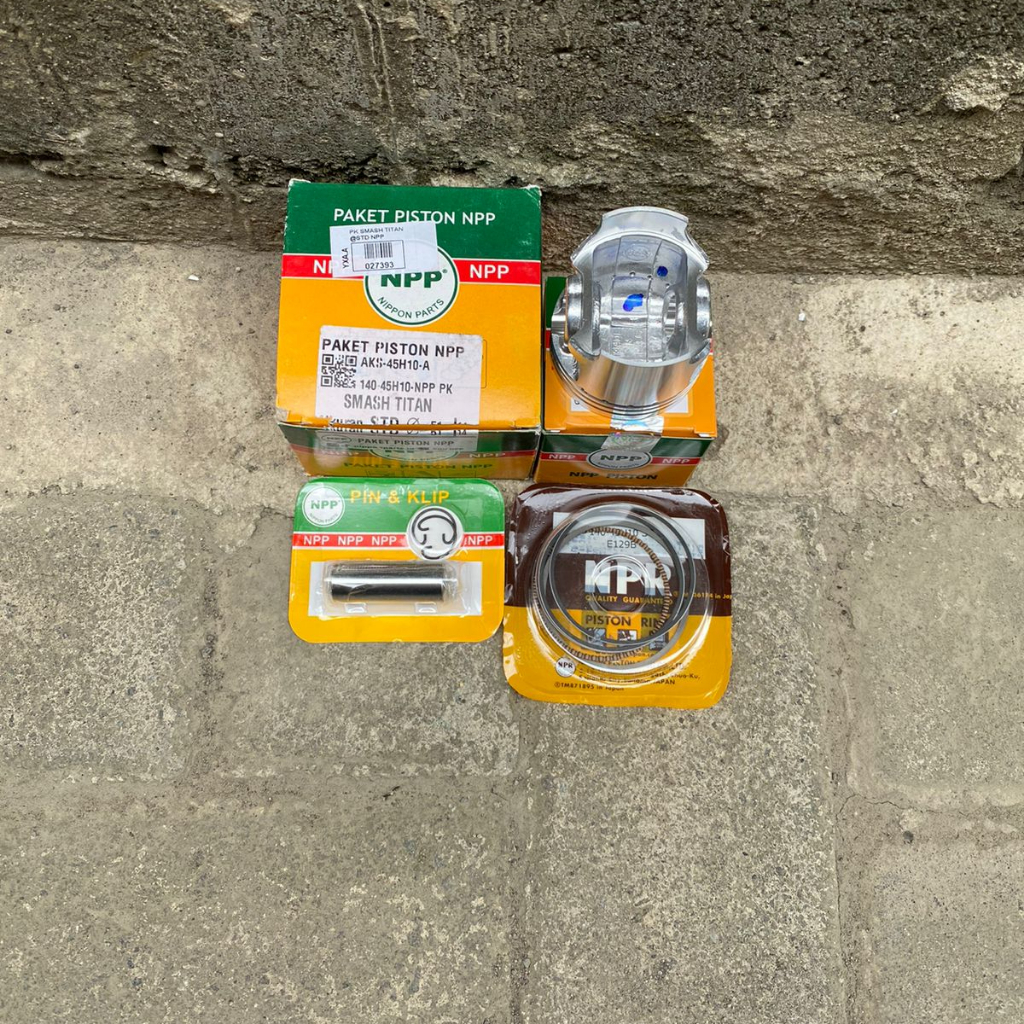 Jual PISTON KIT SMASH TITAN NPP// SEHER SEKER KIT SET SUZUKI SMASH ...