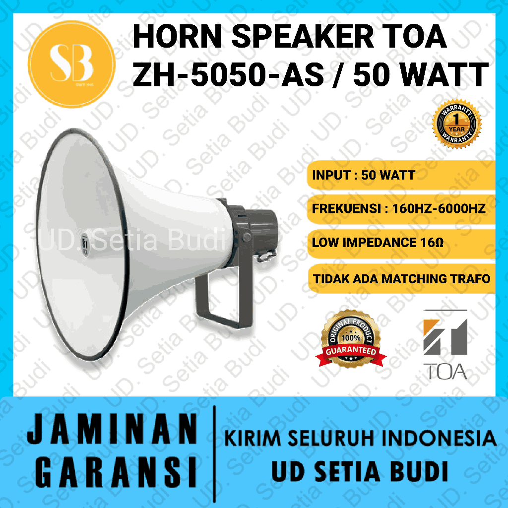 Jual TOA Horn Speaker ZH-5050 / ZH-5050 Speaker Corong 50 Watt | Shopee Indonesia
