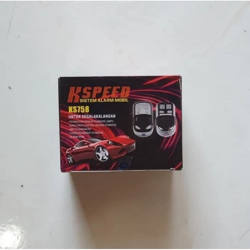 Jual Jual Alarm Mobil Merk K-Speed | Shopee Indonesia
