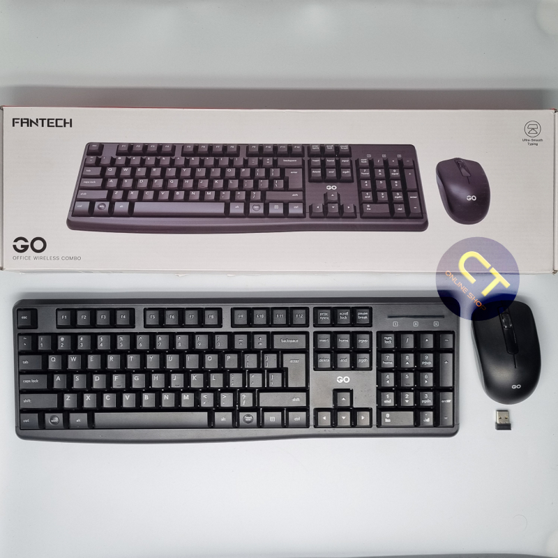 Jual FANTECH 2in1 Keyboard Mouse Combo WK894 WK-894 GO POP Keys Wireless | Shopee Indonesia