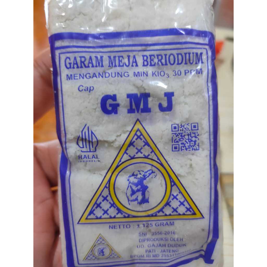 Jual GARAM BERYODIUM GMJ GARAM DAPUR 125GR | Shopee Indonesia