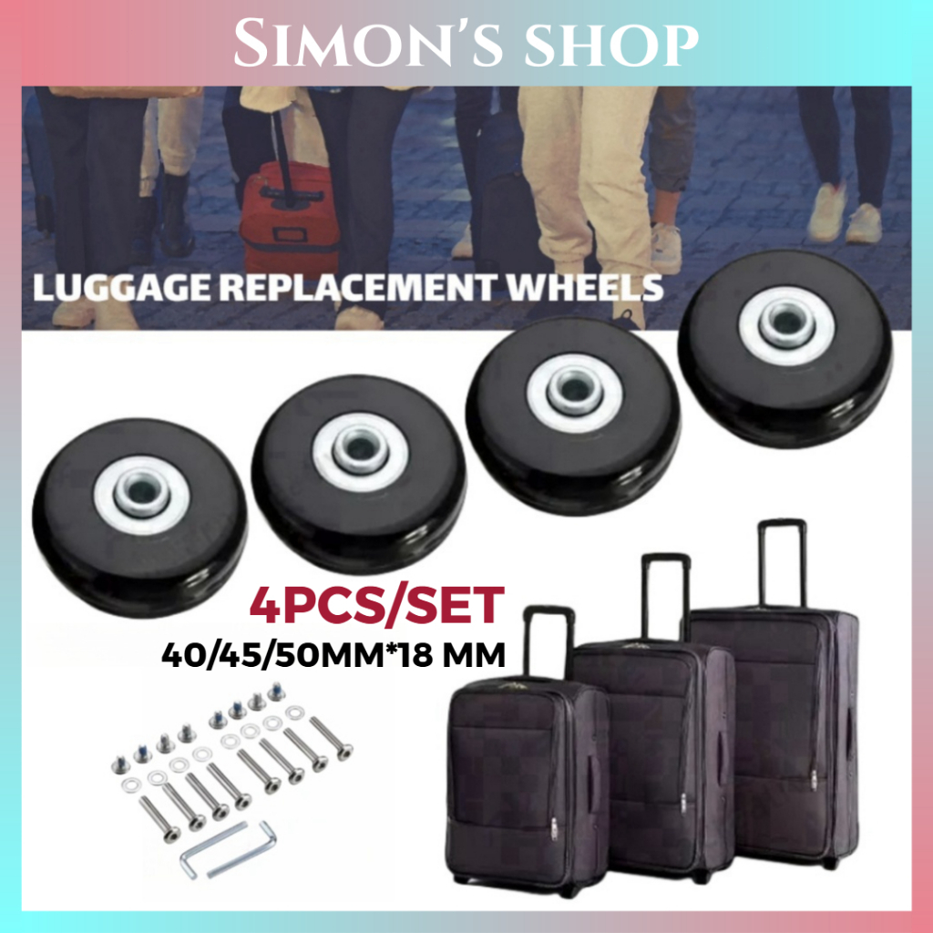 Jual Roda Koper 4 PCS 40/45/50mm - Pengganti Roda Karet Koper, Roda ...