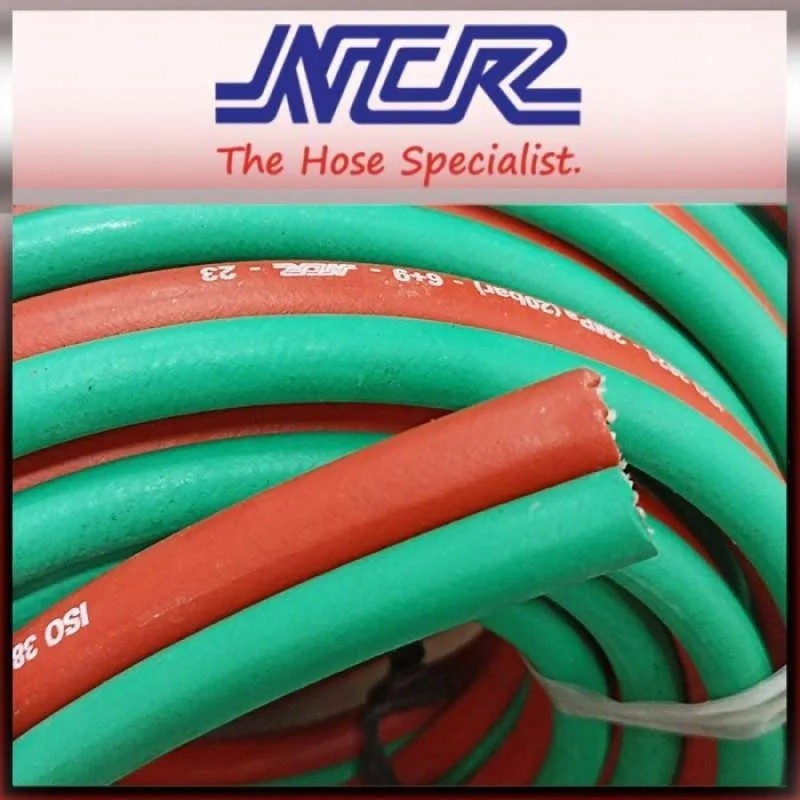 Jual Selang Las Double NCR 1/4"x3/8" NCR Twin Welding Hose (Meteran ...