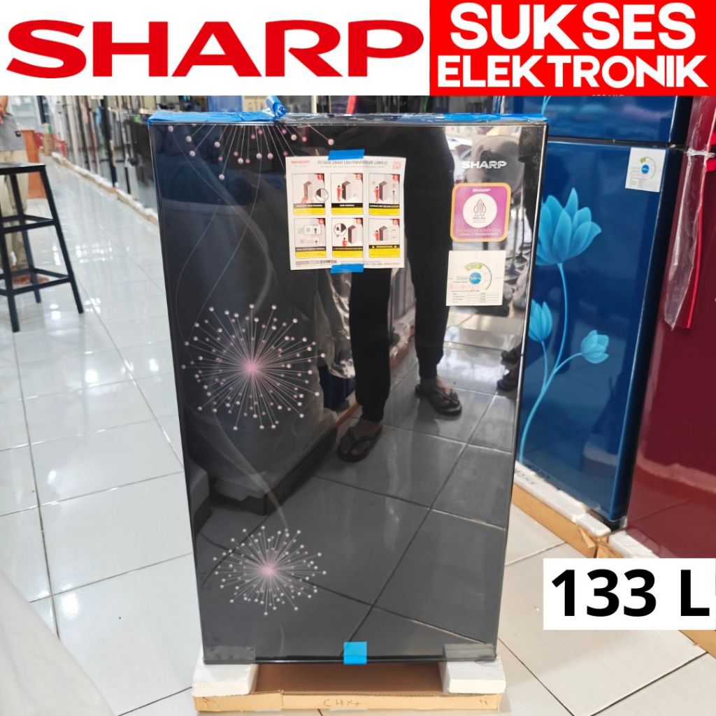 Jual KULKAS SHARP SJX 167 MG / LEMARI ES 1 PINTU 133 LITER 133L L SJX-167MG SJX 167MG | Shopee ...