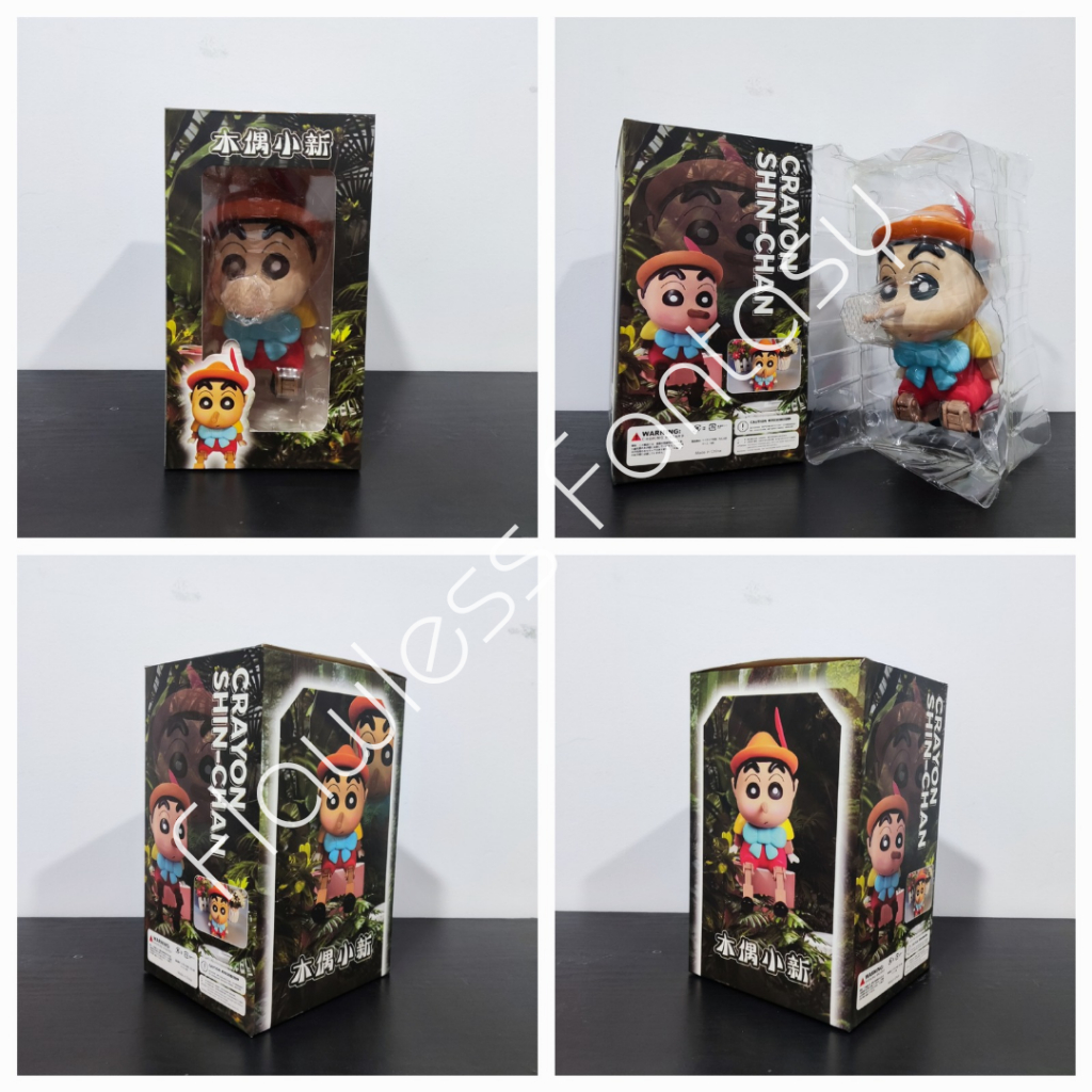 Jual Crayon Shin-Chan Puppet Pinocchio Pinokio Anime Figure | Shopee ...