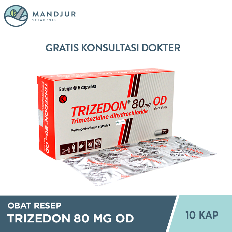 Jual Trizedon 80 Mg OD 6 Kapsul | Shopee Indonesia