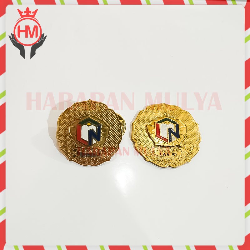 Jual Lencana Logo Lembaga Administrasi Negara - Pin LAN RI PKA ...