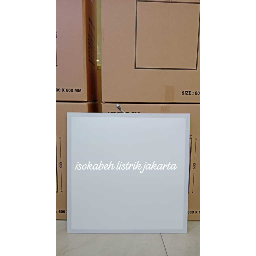 Jual Lampu Led Panel 60x60 50W Downlight Panel 60x60 50watt Putih 6500k ...