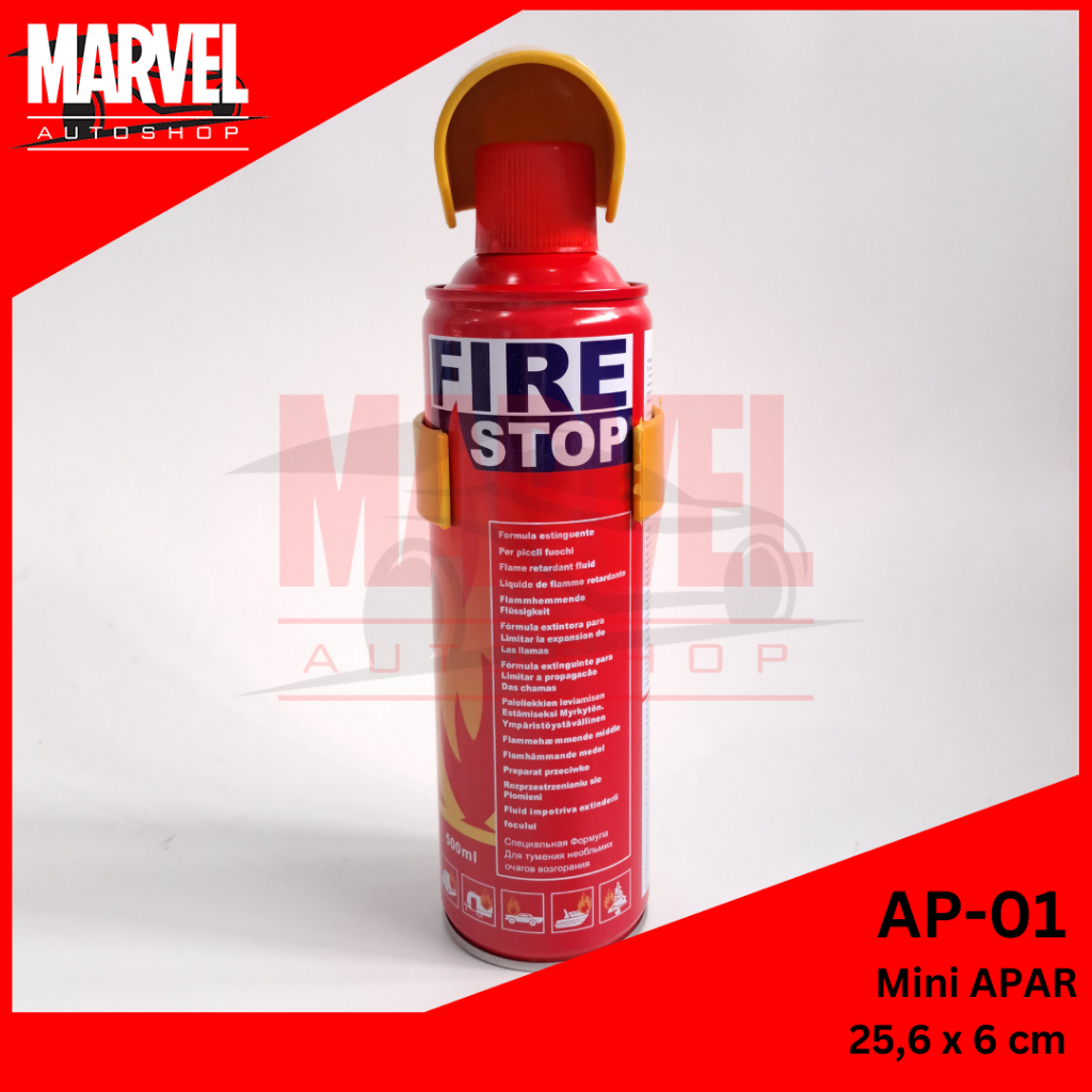 Jual APAR MINI / ALAT PEMADAM API / FIRE STOP / APAR PORTABLE 500 ML ...