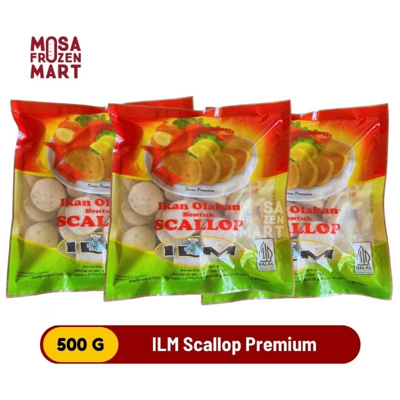Jual ILM Scallop Premium 500 G | Olahan Ikan | Shopee Indonesia