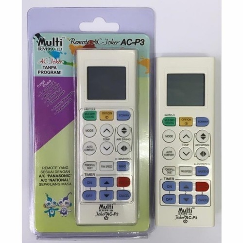 Jual Remote Multi RM99+ID AC-P3 untuk AC Panasonic | Shopee Indonesia