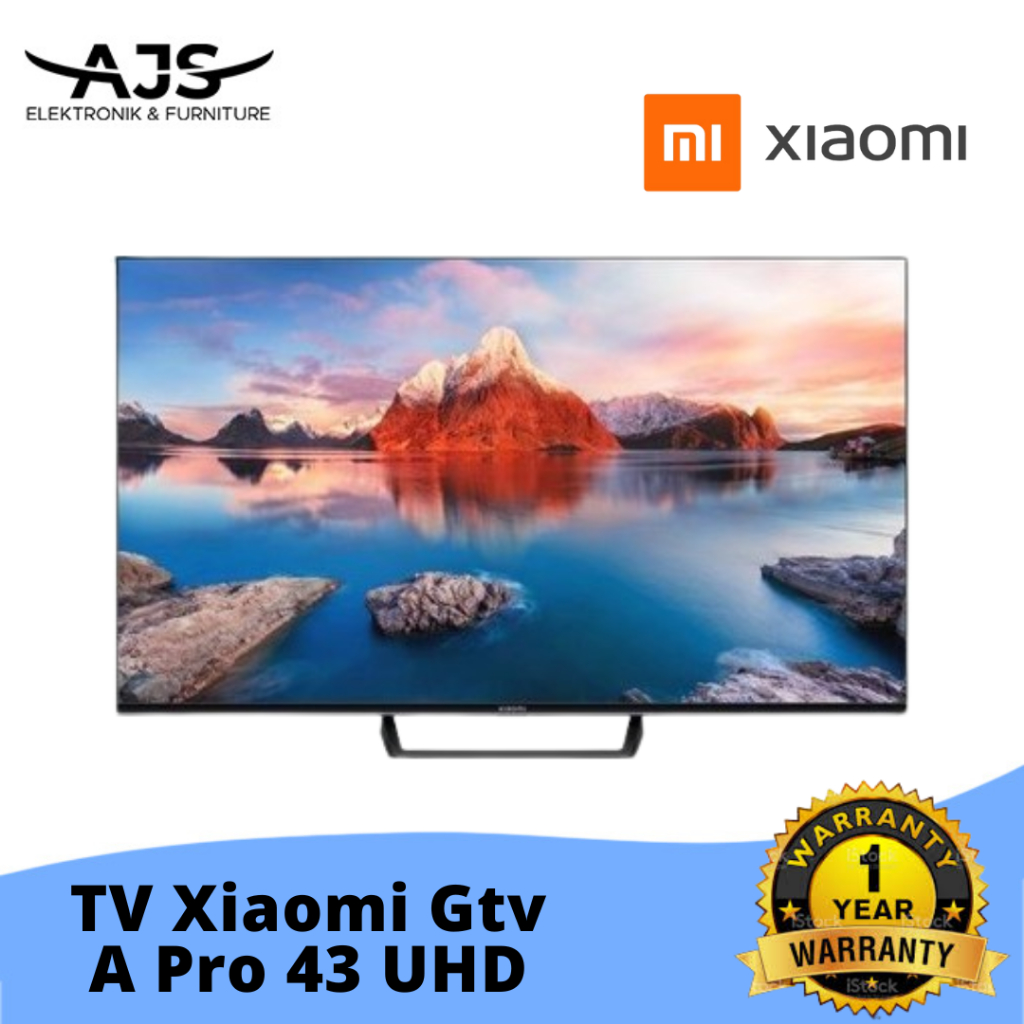 Jual Xiaomi Smart TV A Pro 43 UHD | 4K Ultra HD Dolby Audio™ Garansi Resmi - MiTV A 43FHD ...