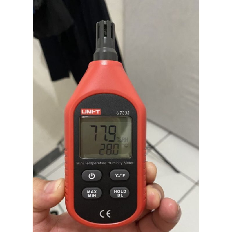 Jual Mini Temperature and Humidity Meter UNI-T UT333 Plus Serifikat ...