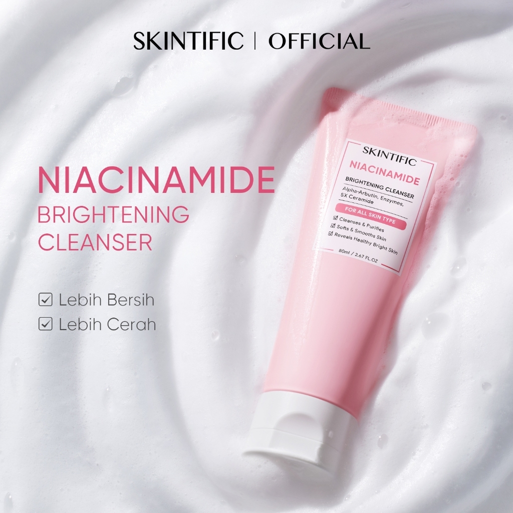 Jual Skintific Niacinamide Brightening Cleanser(KEMASAN BARU) | Shopee ...