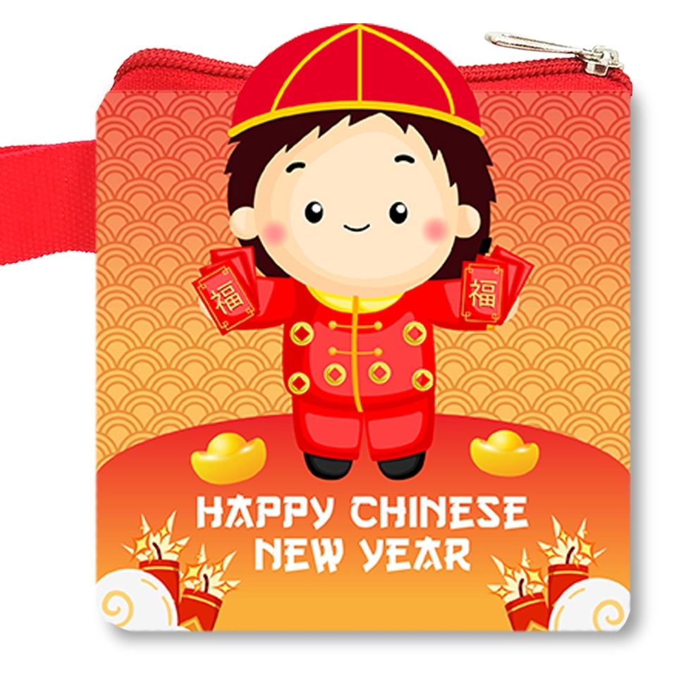 Jual SPESIAL AWAL TAHUN Dompet Angpao Imlek Koin 3D Cowo Merah Amplop Tahun Baru Chinese New ...