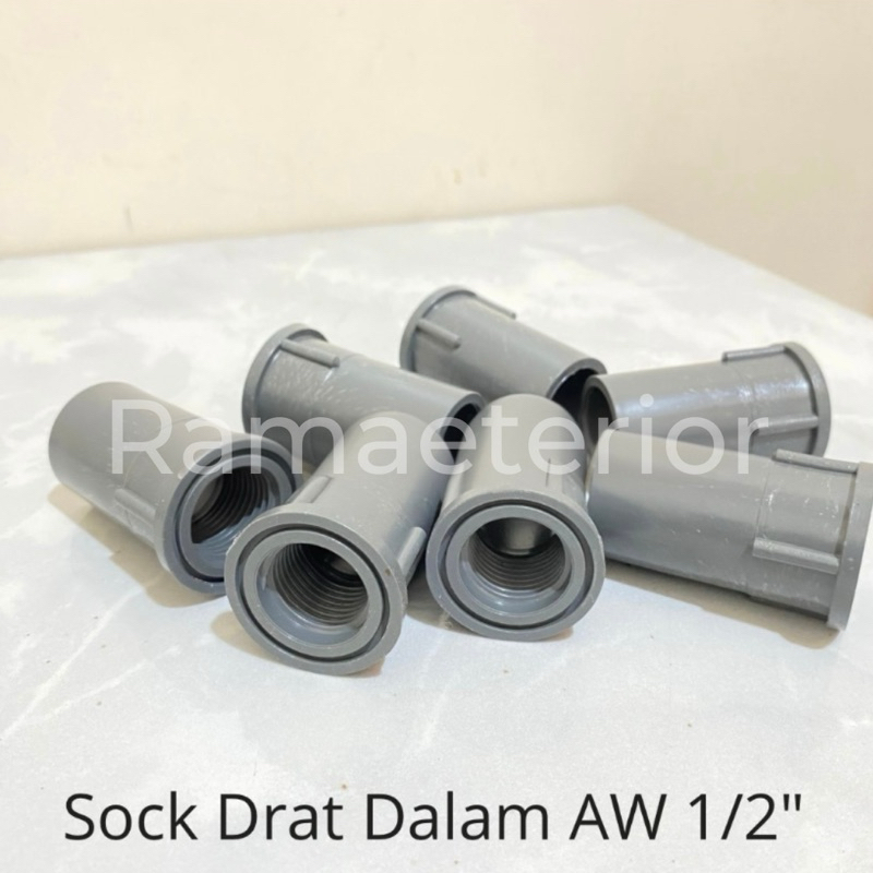Jual SOCK DRAT DALAM 1/2 inchi AW SINYLON - Sock Drat Dalam/SDD ...