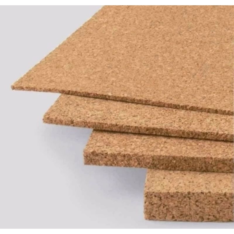 Jual gabus Cork board sheet 3mm x 60cm x 90cm gabus patah lembaran 3mm ...