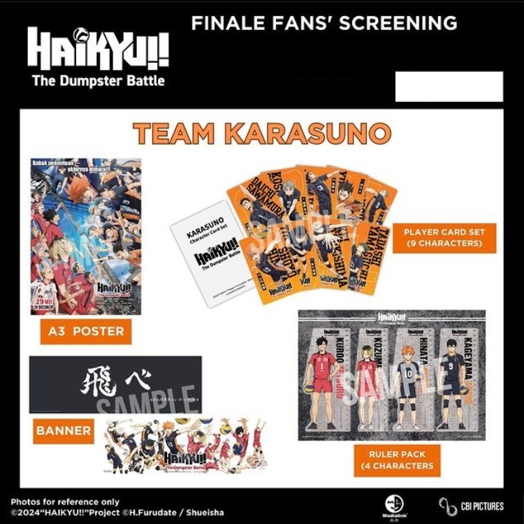 Jual Haikyuu!! The Dumpster Battle x CGV Official Finale Fans Screening ...