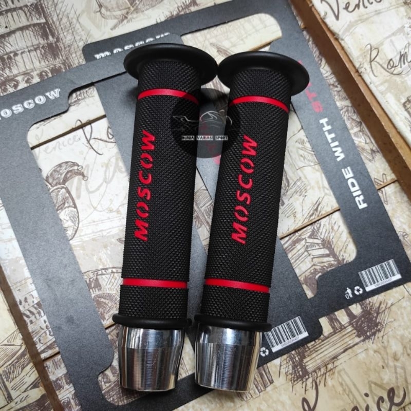 Jual Paket Variasi 2in1 Handgrip Moskow Model HG55 + Jalu Stang Chrome ...