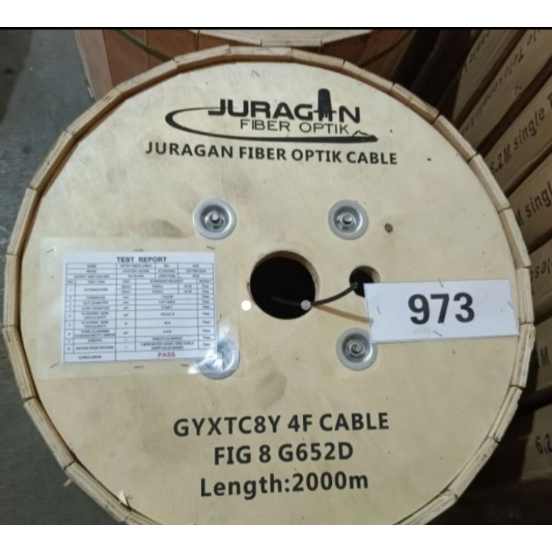 Jual kabel 4 core fig 8 G652D panjang 2km | Shopee Indonesia