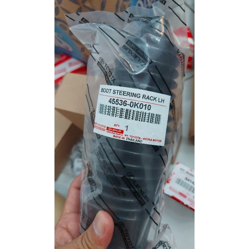 Jual KARET BOOT STEERING RACK STIR KIRI TOYOTA INNOVA HILUX FORTUNER ...