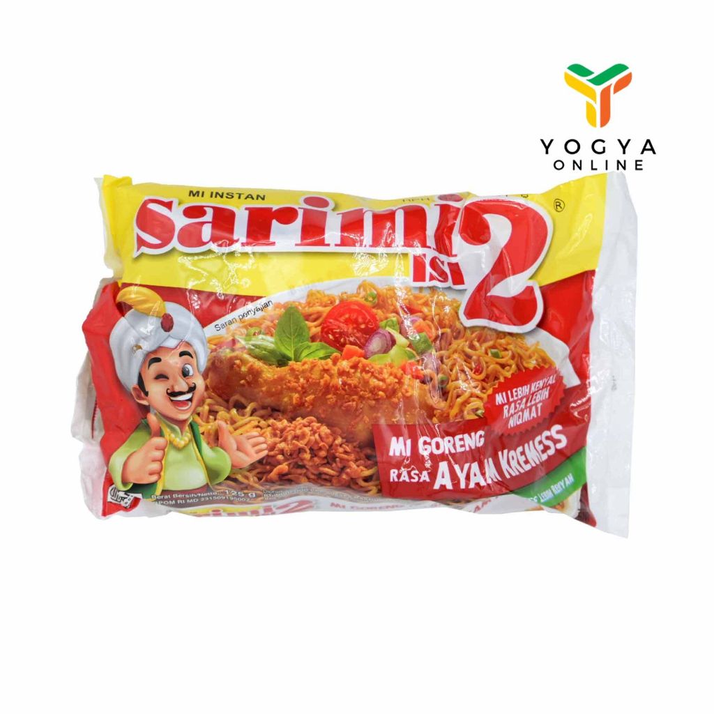 Jual Sarimi Isi 2 Mi Goreng Rasa Ayam Kremess 125 G | Shopee Indonesia