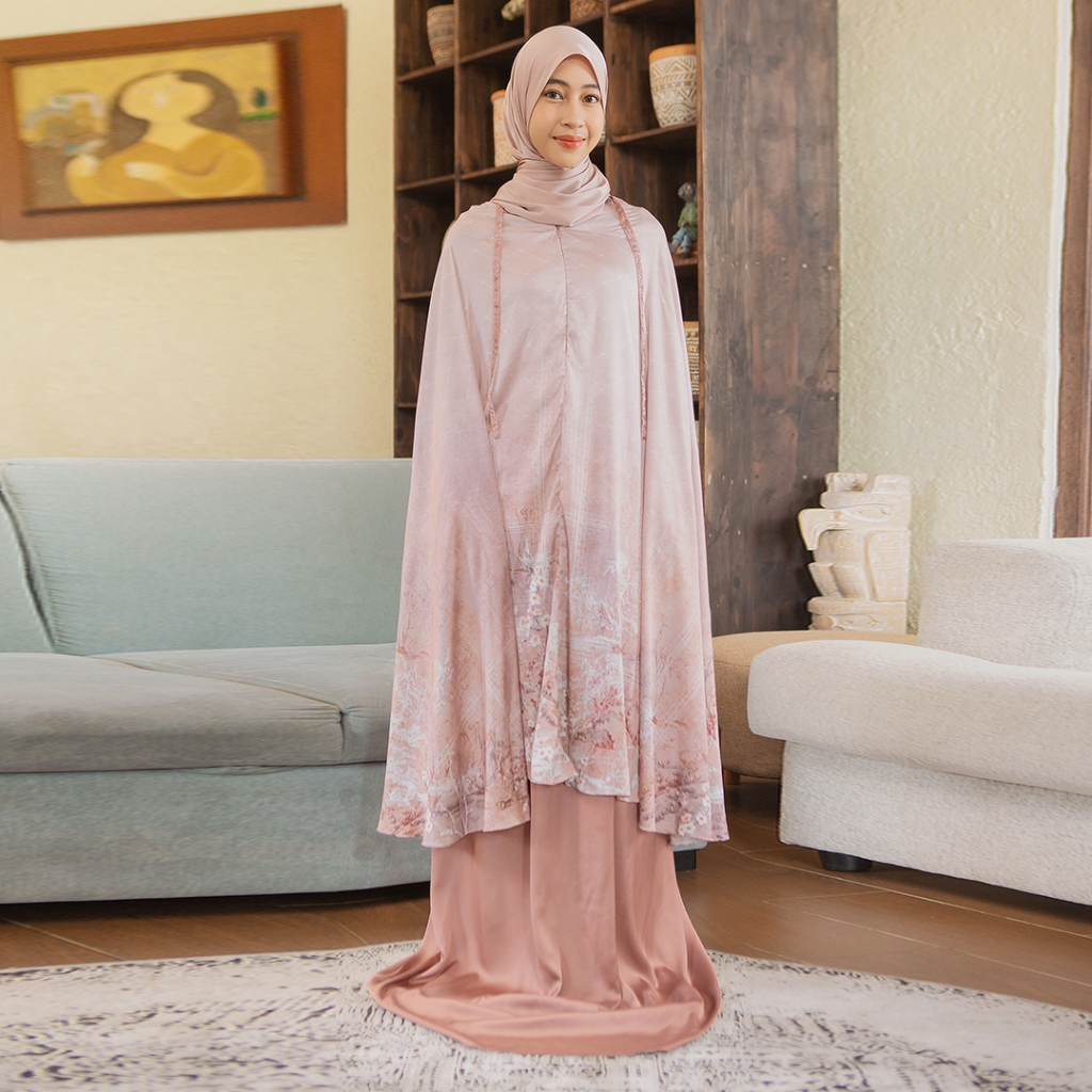 Jual Lozy Hijab - Samiya Prayer Set (Mukena Pattern Silk 2in1) | Shopee ...