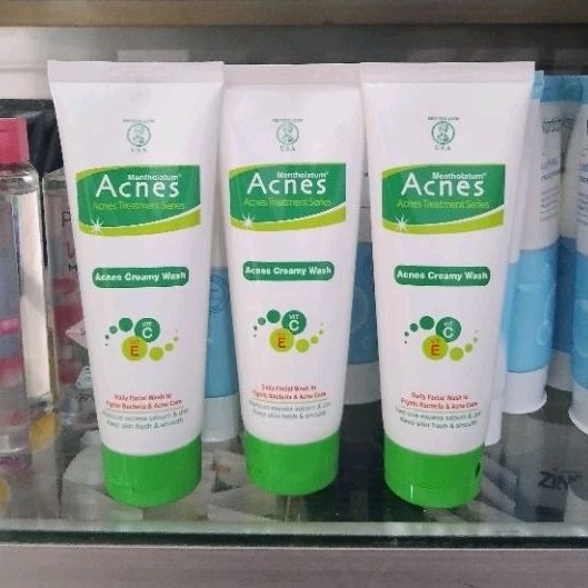 Jual Acnes Creamy Facial Wash Acnes Treatment Series 100ml Sabun Cuci ...