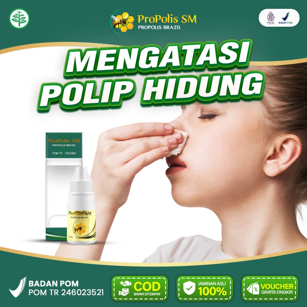 Jual Obat Herbal Polip Hidung Sinusitis Benjolan Dalam Hidung Keluar ...