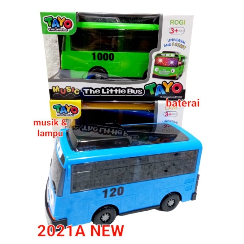 Jual MAINAN ANAK BUS TAYO BATERAI (2021A NEW) | Shopee Indonesia