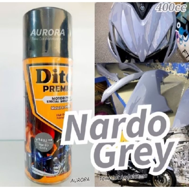 Jual Cat Pilok Diton Premium 9483 Nardo Grey 400ml Abu Muda Gloss ...