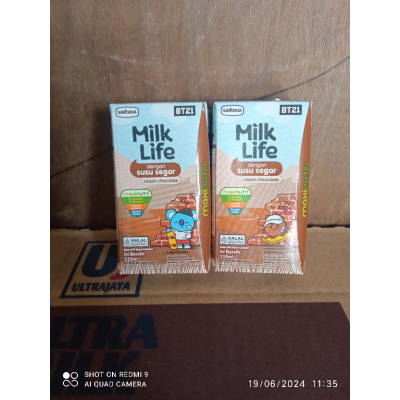 Jual Susu Segar Milk Life 115 ml Paketan isi 10 pcs | Shopee Indonesia
