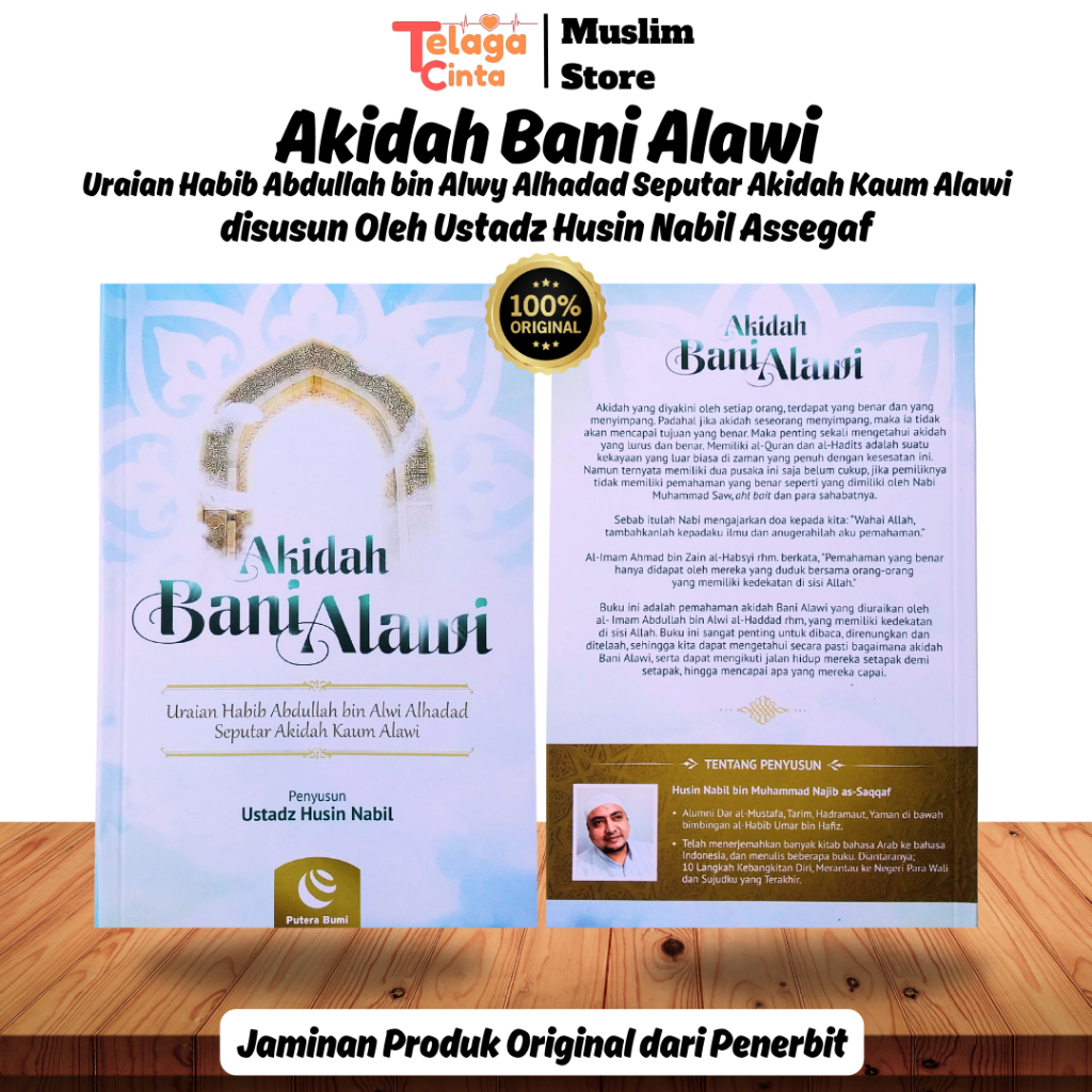 Jual [ DIJAMIN ORIGINAL ] Buku Akidah Bani Alawi Uraian Habib Abdullah ...